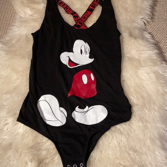 Disney | Tops | Mickey Mouse Bodysuit | Poshmark